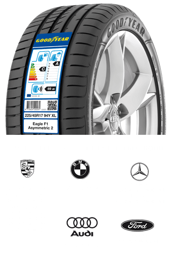 צמיגי גודיר 235/45ZR18 98Y EAG F1 (ASYMM) 2 XL FP